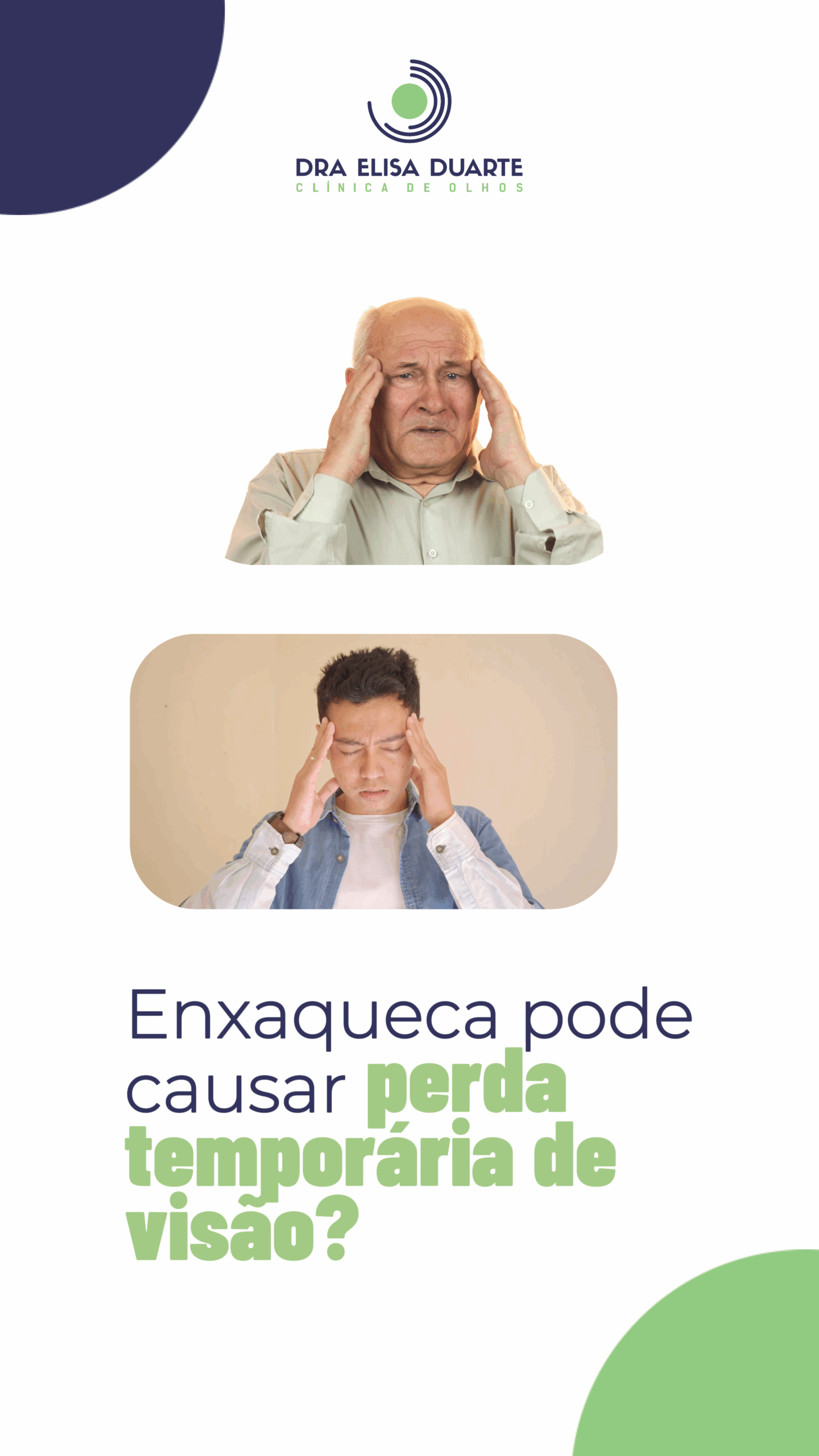 Enxaqueca pode causar perda temporária de visão? - Dra. Elisa Duarte ...